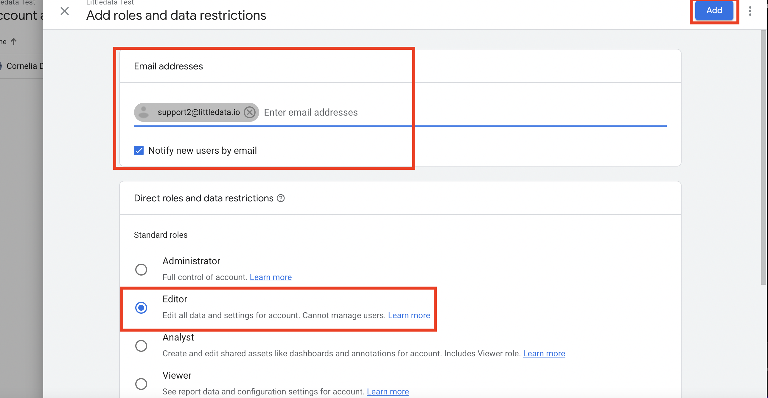 How To Add Account Edit Permissions For Google Analytics